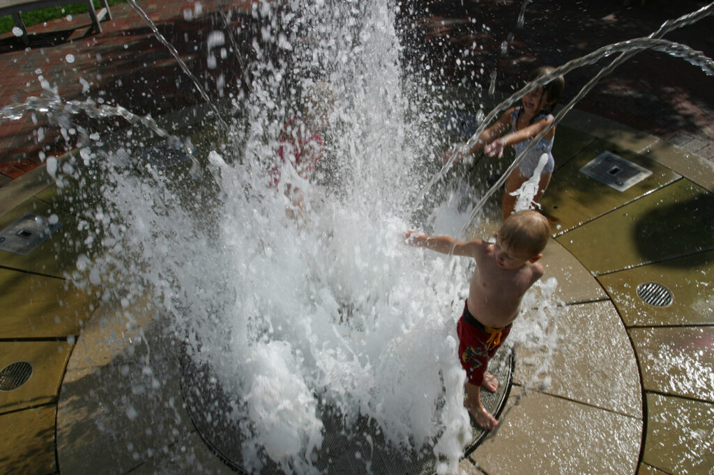 NCB Series - Deck Level Cascade Jet - Crystal